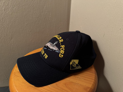 US NAVY USS GERALD R. FORD CVN-78 HAT THE CORPS BASEBALL CAP | eBay