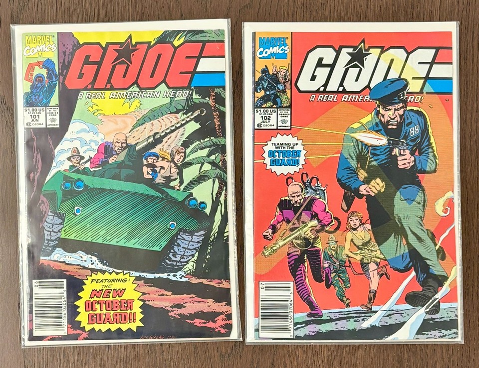 LOT: Comic Books - GI Joe RAH #101, 102, 104, 106, 107, 108, 109, 110 ...