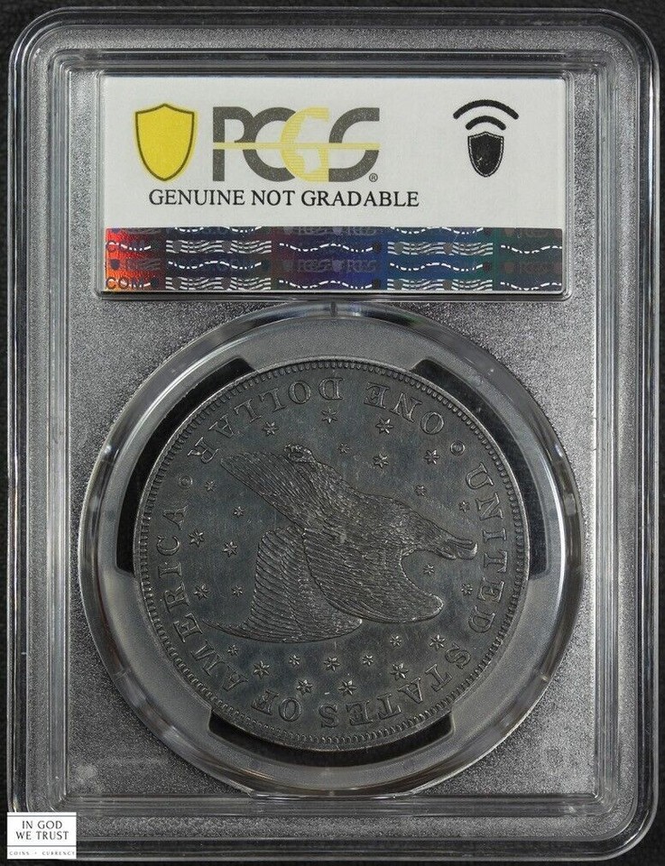 1836 J-60 Original, Coin Alignment Proof Gobrecht Silver Dollar PCGS AU ...