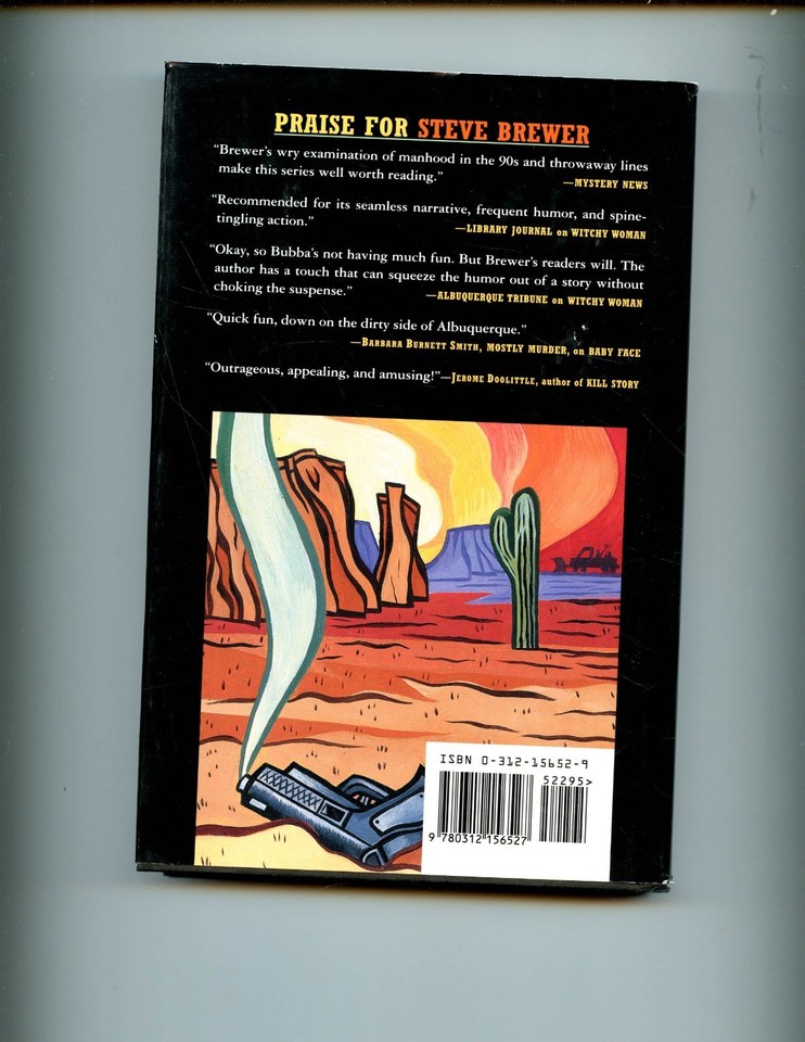 SHAKY GROUND - A Bubba Mabry Mystery, Steve Brewer, 4th in series 1st ...