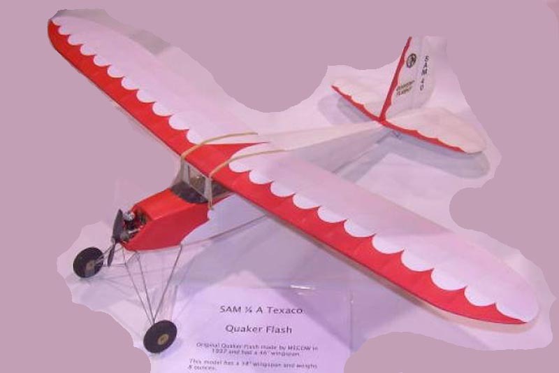 Flyline Model Airplane Plans (RC-FF): Quaker Flash 34" for .020 Engine ...