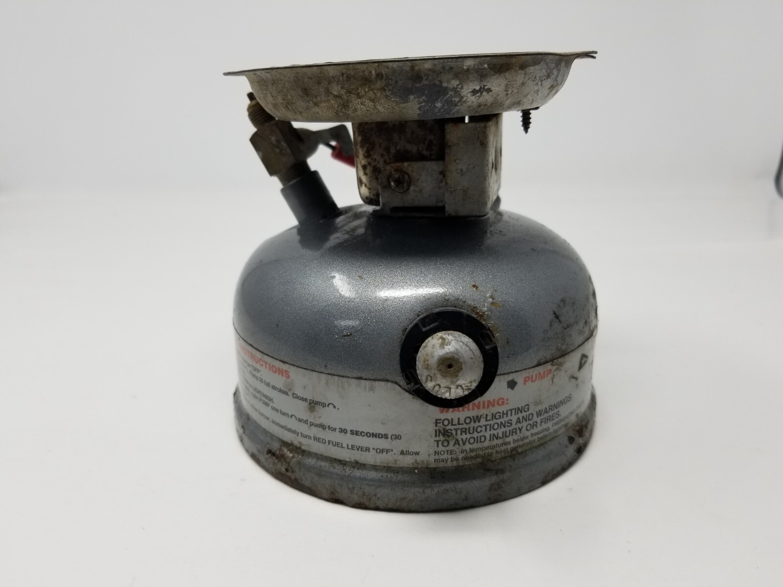 Coleman Dual Fuel Model 533 Single Burner Camping Stove AS IS for Parts ...