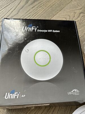 Ubiquiti UniFi AP Enterprise(UAP-US) WiFi System With Mounting Bracket ...