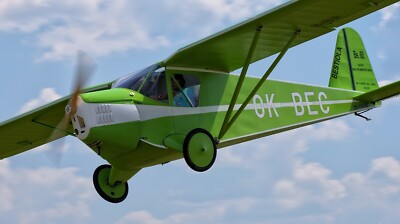 Benes-Mraz Be-60 Bestiola Airplane Desktop Wood Model Regular Free ...