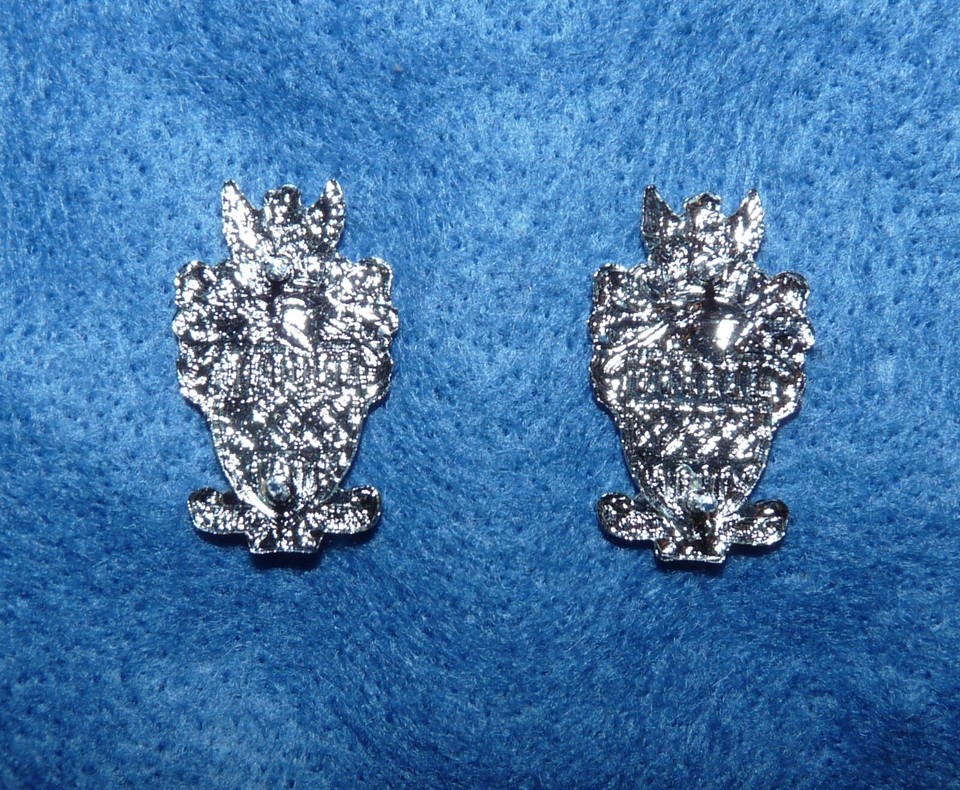 Original British West Midlands Police matching collar badges (pair) | eBay
