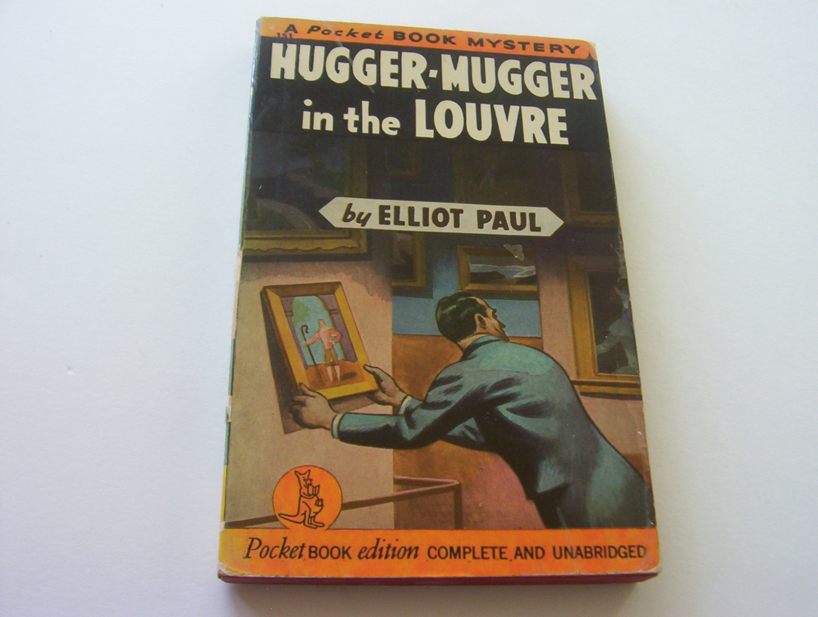 HUGGER - MUGGER IN THE LOUVE 1942 ELLIOT PAUL FRENCH CRIMINAL CRIME ...