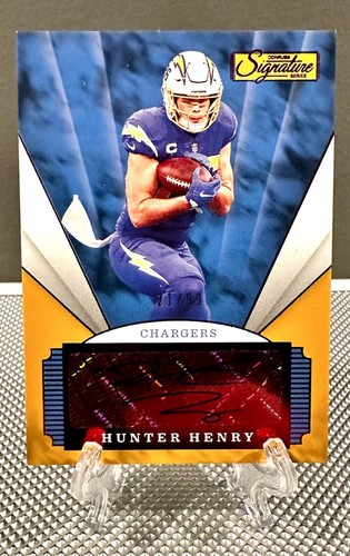 2020 Chronicles HUNTER HENRY Auto #/99 Signature Series Autograph🔥 ...