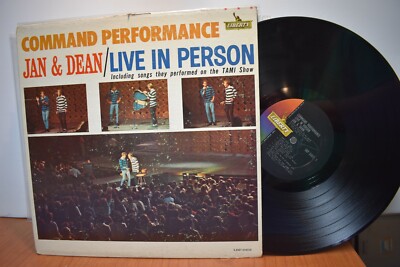 Jan & Dean Command Performance Live in Person LP Liberty LRP 3403 Mono | eBay
