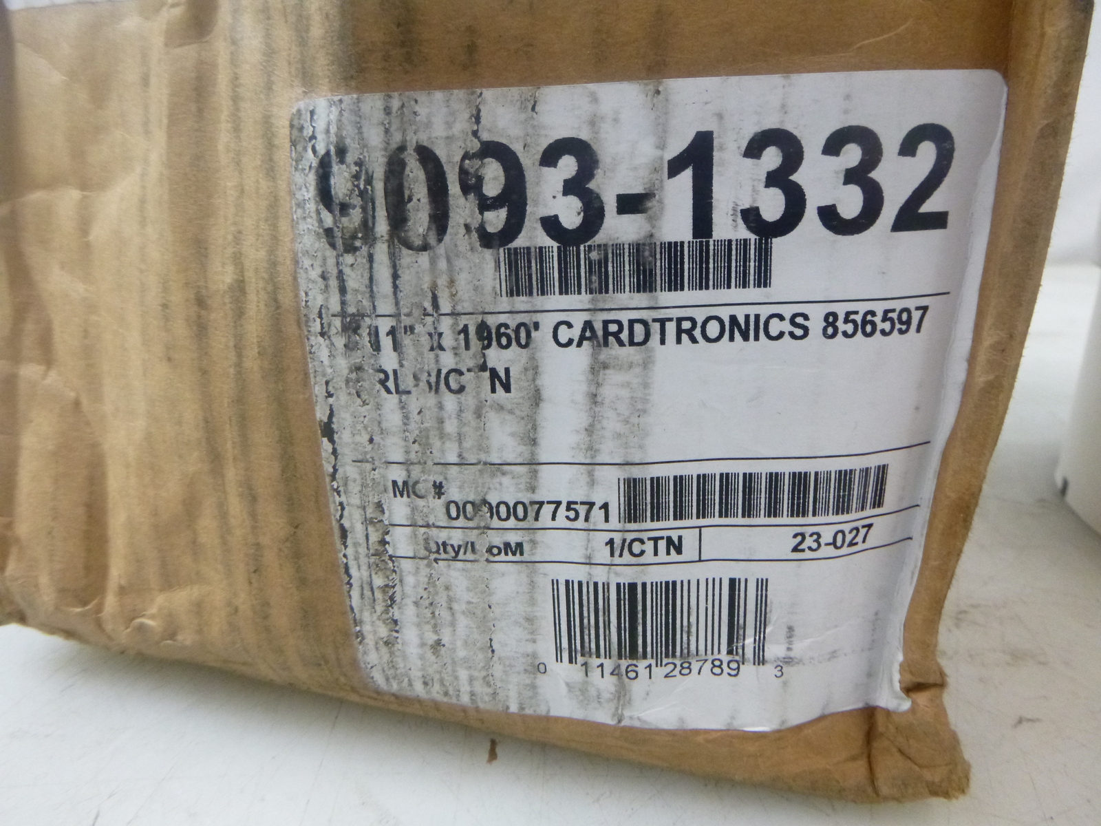 NCR Cardtronics 9093-1332 3.11" x 1960' Thermal Paper 856597 for sale ...