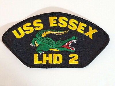 USS Essex LHD-2 US Navy Ship Patch Amphibious Assault Ship NEW ...