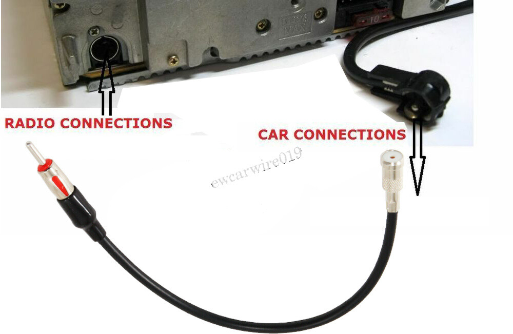 Car Radio Stereo Wiring Harness & Antenna Adapter For Mercedes-Benz ...