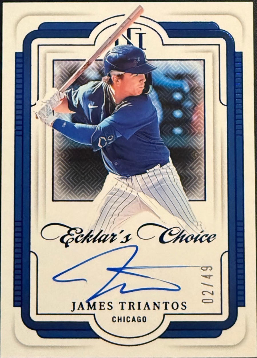 2025 Panini National Treasures - Ecklar's Choice Signatures James ...
