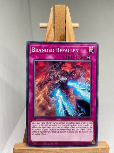 Branded Befallen - 1st Edition PHHY-EN073 - NM - YuGiOh | eBay