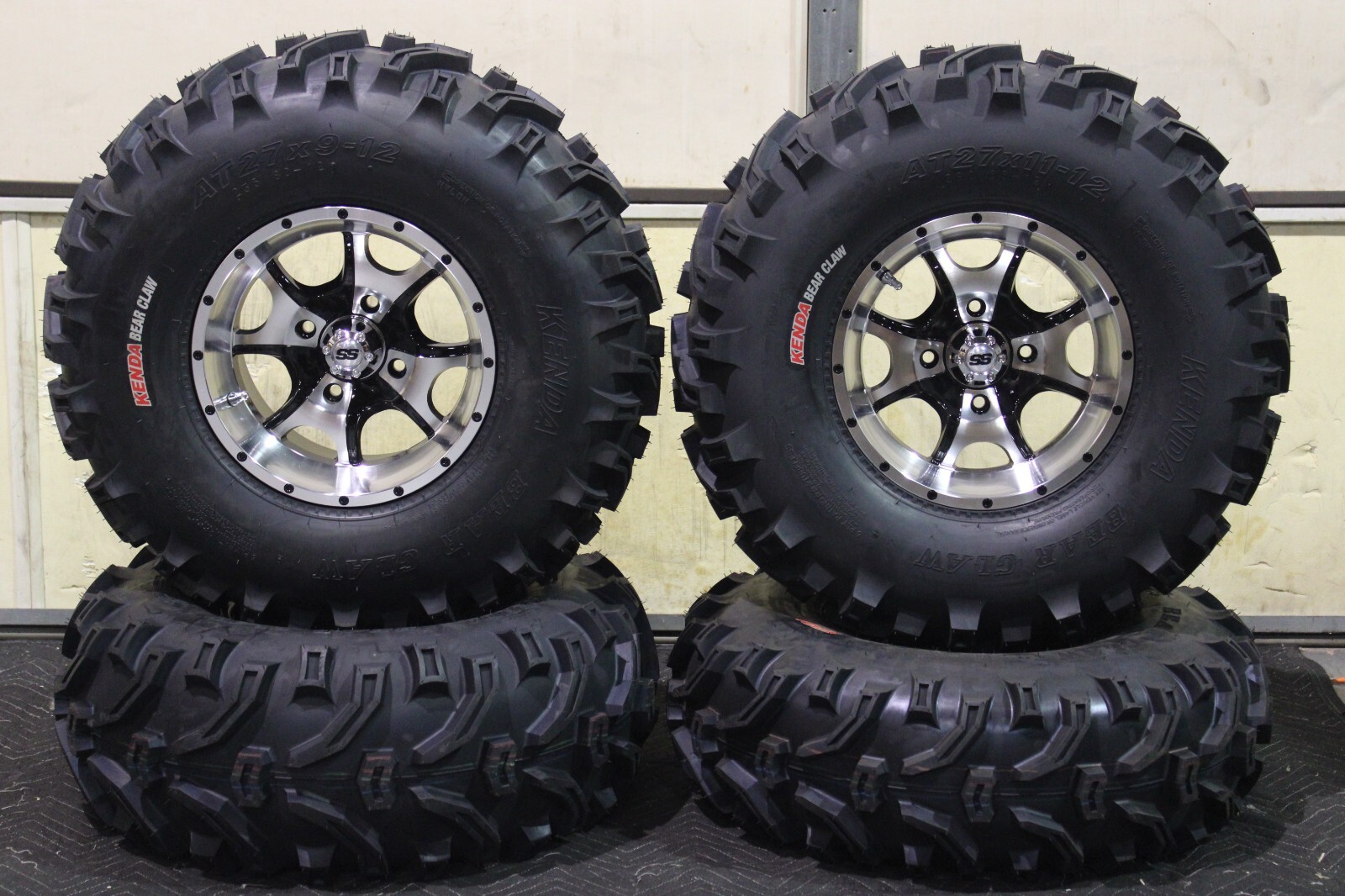BIG BEAR 400 IRS 27" BEAR CLAW ATV TIRE & COBRA M/B WHEEL KIT IRS1CA | eBay