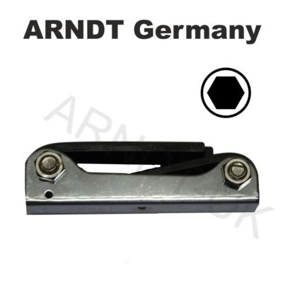 Folding Pocket Hex Key Allen Alan Keys Chrome Vanadium ARNDT Made in ...