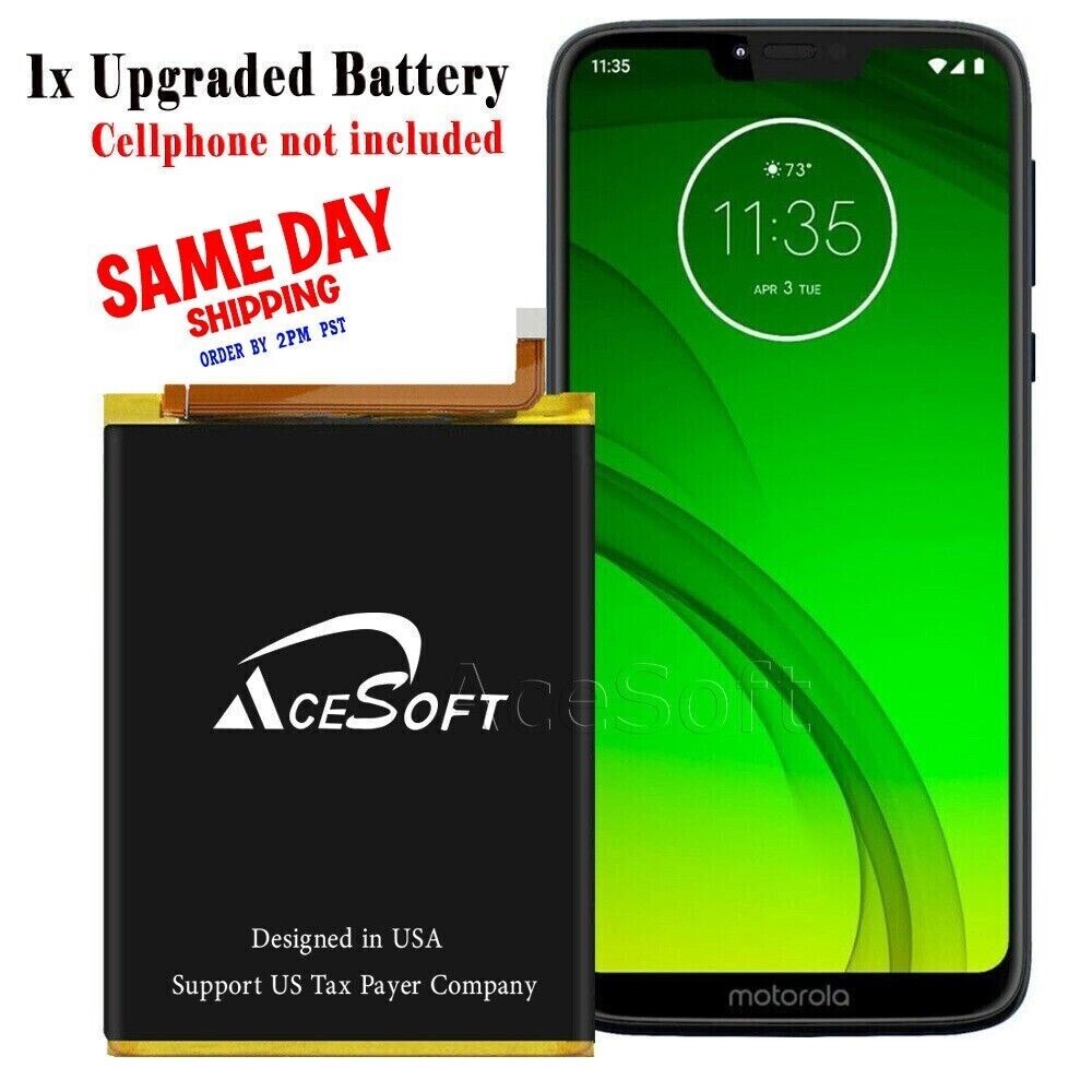 5820mAh Substitutable JK50 Battery f Motorola Moto G7 Optimo Maxx ...