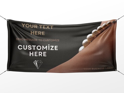 Custom Banner Display, Polyester/Vinyl, Advertising Sign, Indoor ...