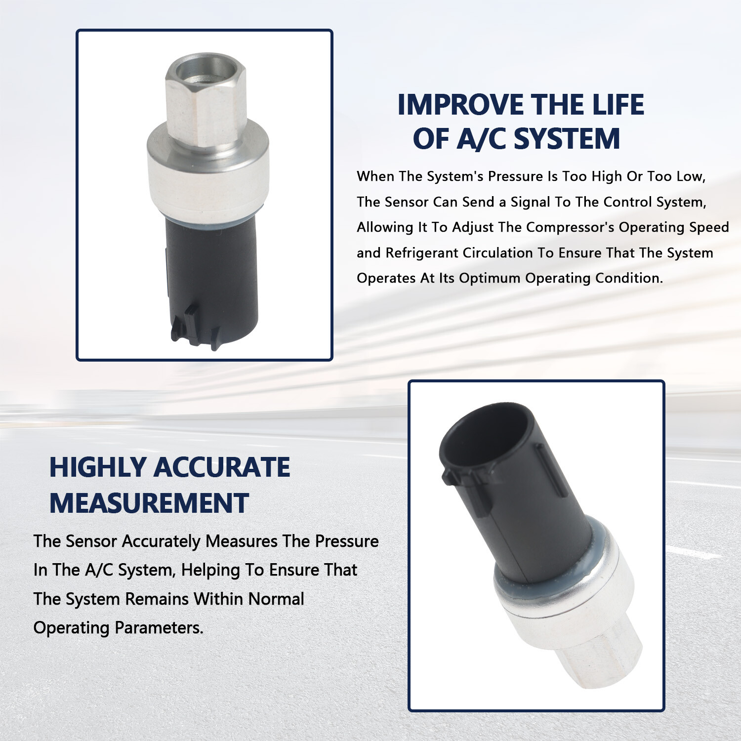 Air Conditioning A/C Pressure Switch Sensor Fit for Jaguar S-Type XKR ...