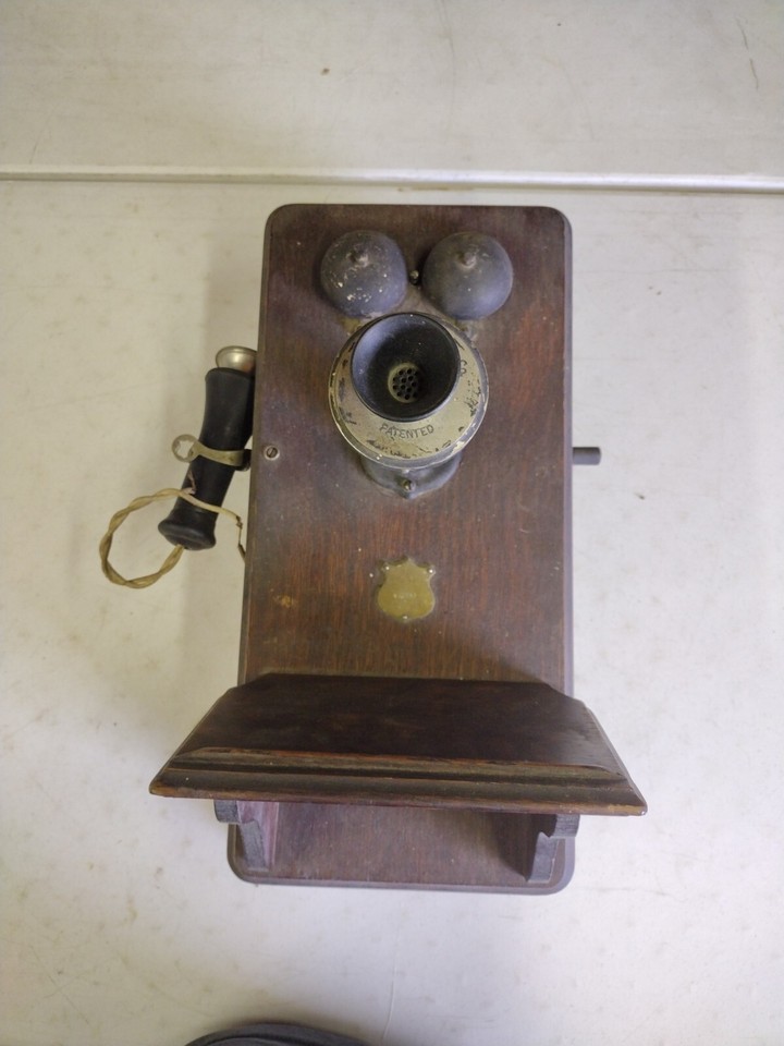 Antique American Electric Telephone Co. Chicago Wall Telephone For ...