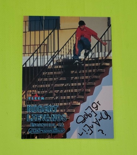 2000 Fleer Adrenaline Autographes #53 Robert Lievanos | eBay
