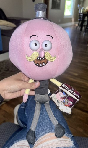 RARE NWT Cartoon Network Regular Show Pops Maellard Plush 14" Toy ...