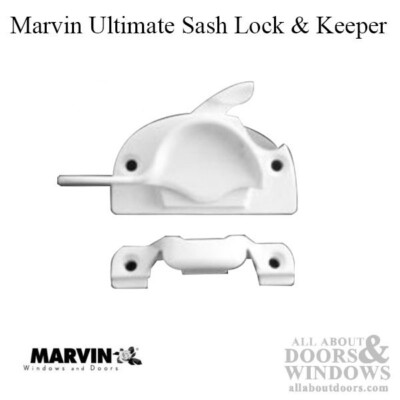 Marvin Sash Lock For Ultimate Double Hung Windows Sash Lock and Keeper ...