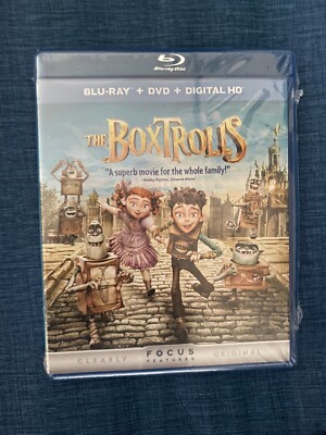 The Boxtrolls (Blu-ray + DVD) No Digital LIKE NEW! | eBay