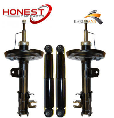 FIAT 500 2008-2015 FRONT & REAR SHOCK ABSORBERS 2 PAIRS LEFT & RIGHT ...