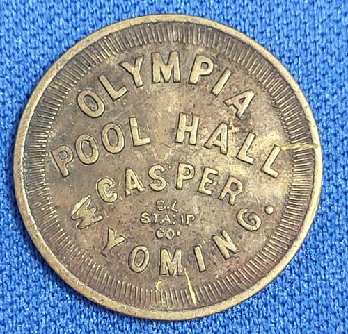 Olympia Pool Hall / 5c Trade Token / Casper Wyoming | eBay