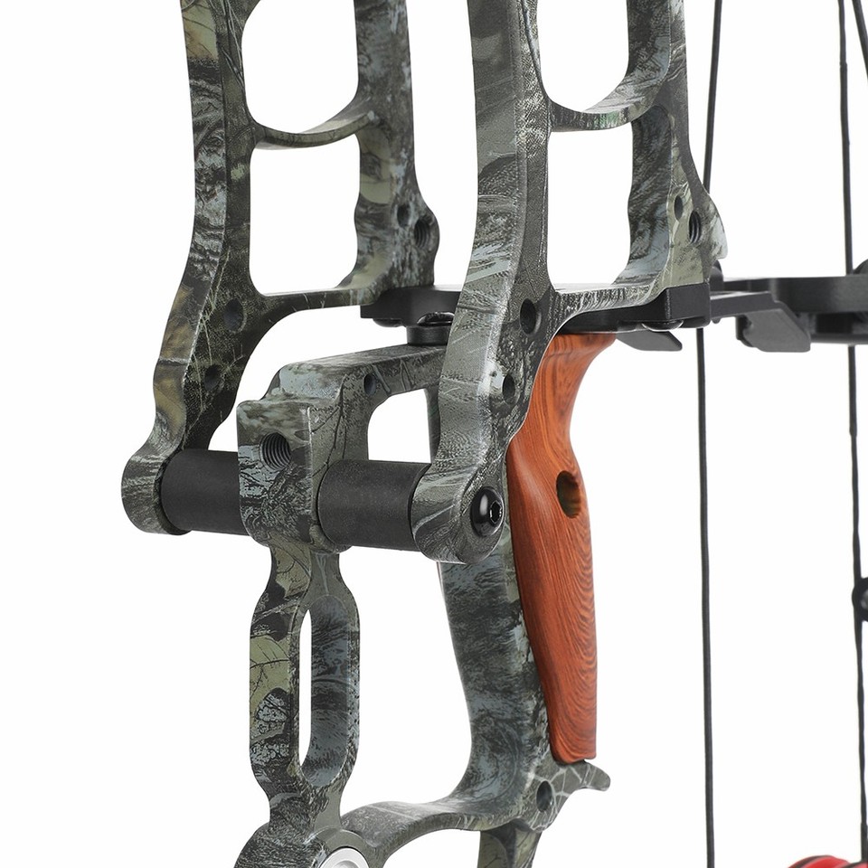 Dual-Use Compound Bow 30-60lbs Let-off 80% Hunting Shooting Target RH ...