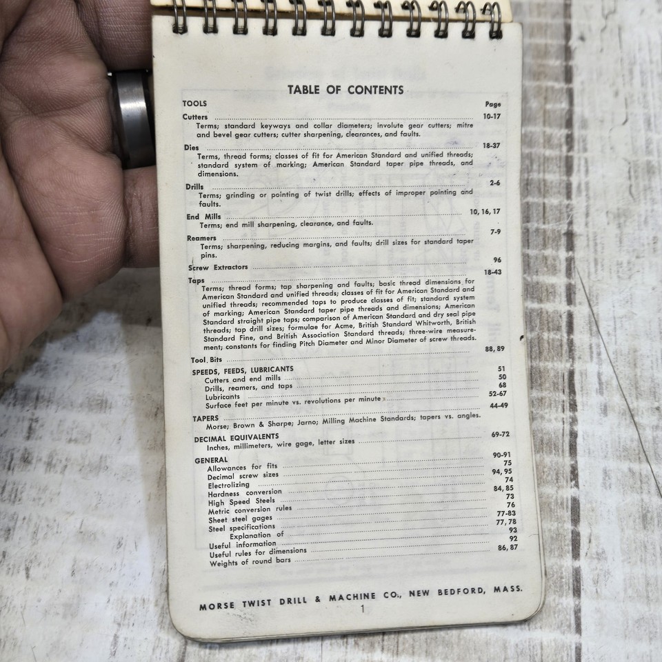 Martin Baltimore Machine Shop Manufacturing Data & Mancinists Practical ...