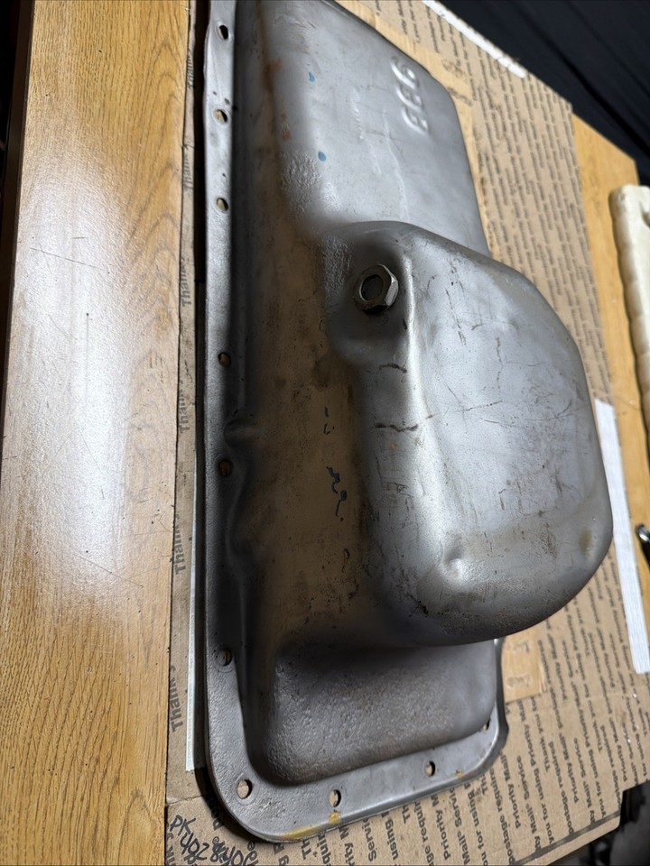 OEM Original Big Block Mopar Oil Pan 383-440 Chrysler Dodge Plymouth | eBay