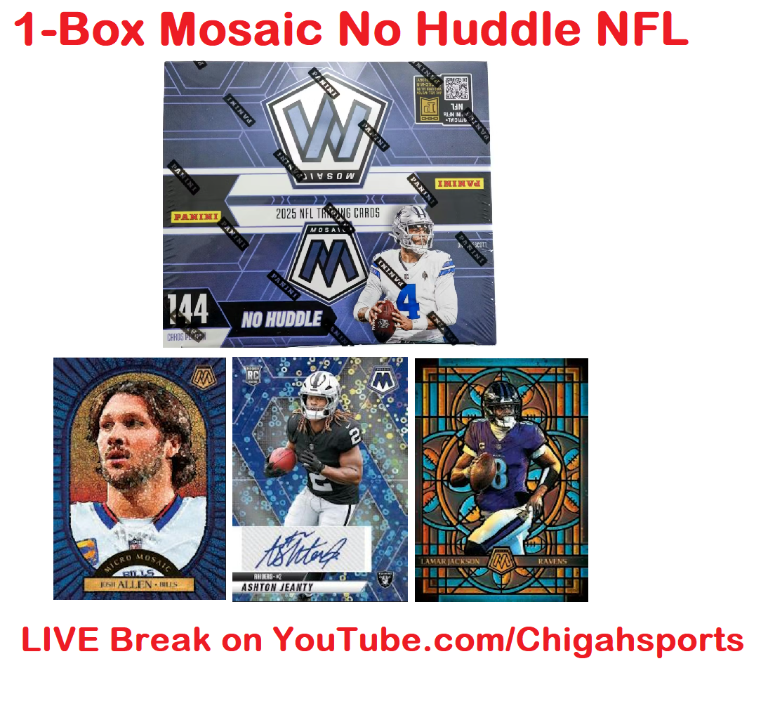New Orleans Saints 1-Box Mosaic No Huddle NFL Football 2025 Break #6220 ...