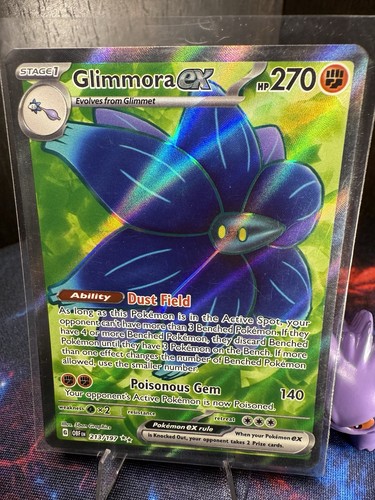 Glimmora ex - 213/197 - Obsidian Flames - Ultra Rare - NM | eBay