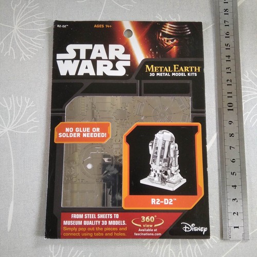 STAR WARS - Metal Earth 3D Model Kit - R2-D2 - NEUF | eBay