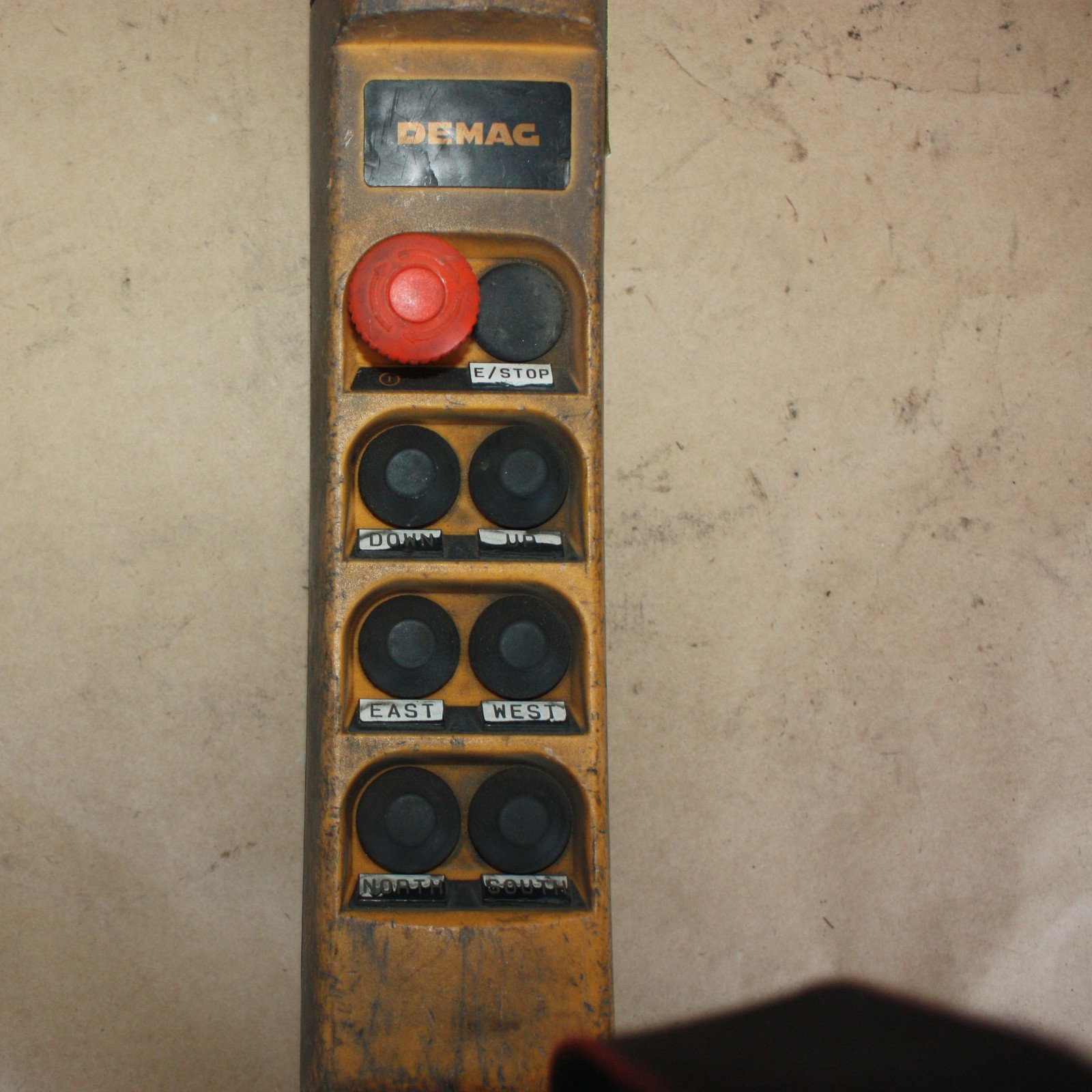 DEMAG DSE8P222BE 77258944 CONTROL PENDANT lift hoist crane controller ...