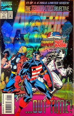 Marvel Comics Avengers: The Terminatrix Objective #1 Modern Age 1993 | eBay