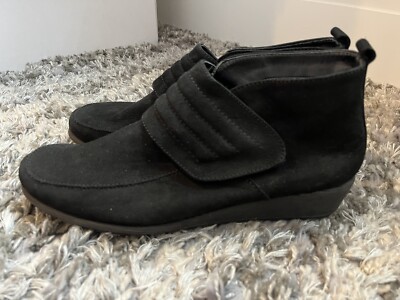 NEW The Flexx Platform Wedge Ankle Booties With Strap Sz 10 | eBay