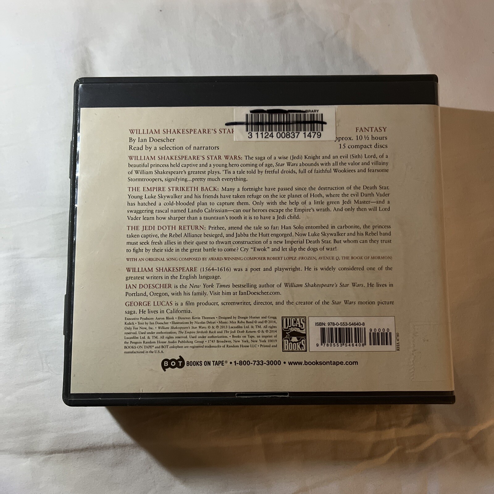 William+Shakespeare%27s+Star+Wars+Trilogy+Ser.%3A+William+Shakespeare ...