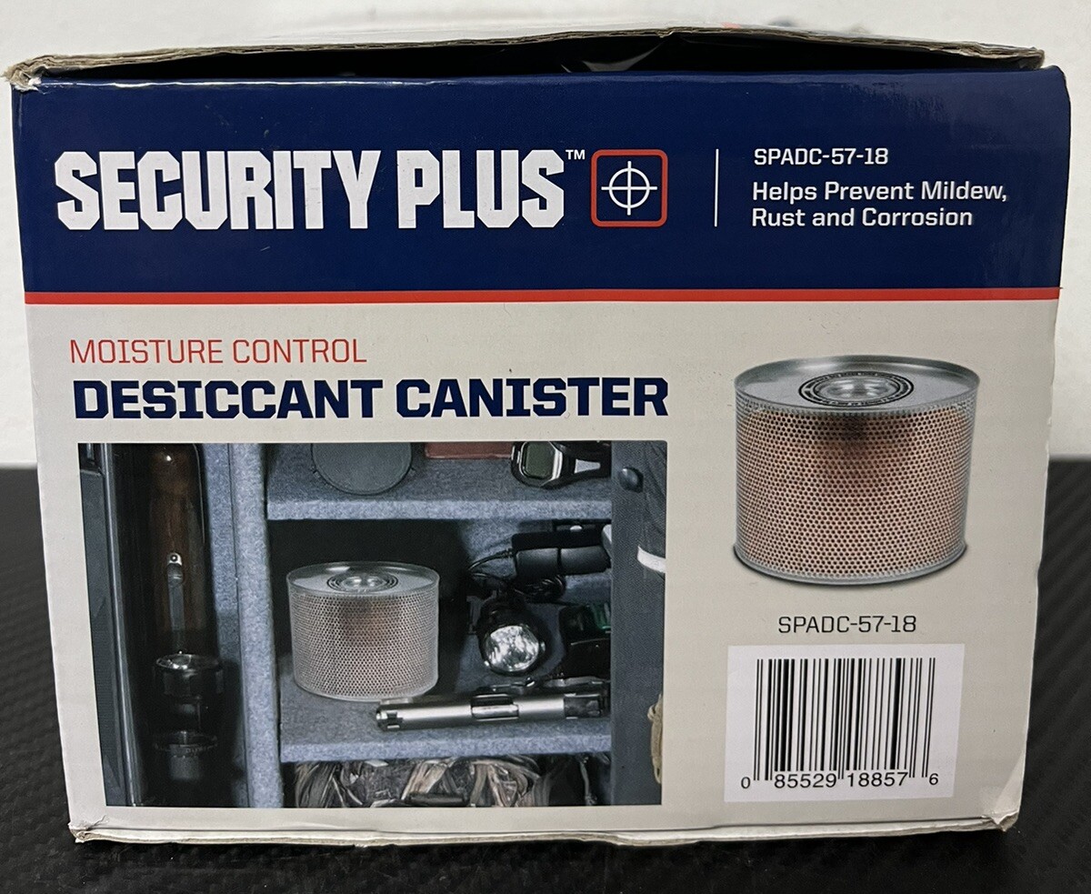 Spadc-57-18 Reusable Moisture Control Desiccant Canister Gun Safe ...