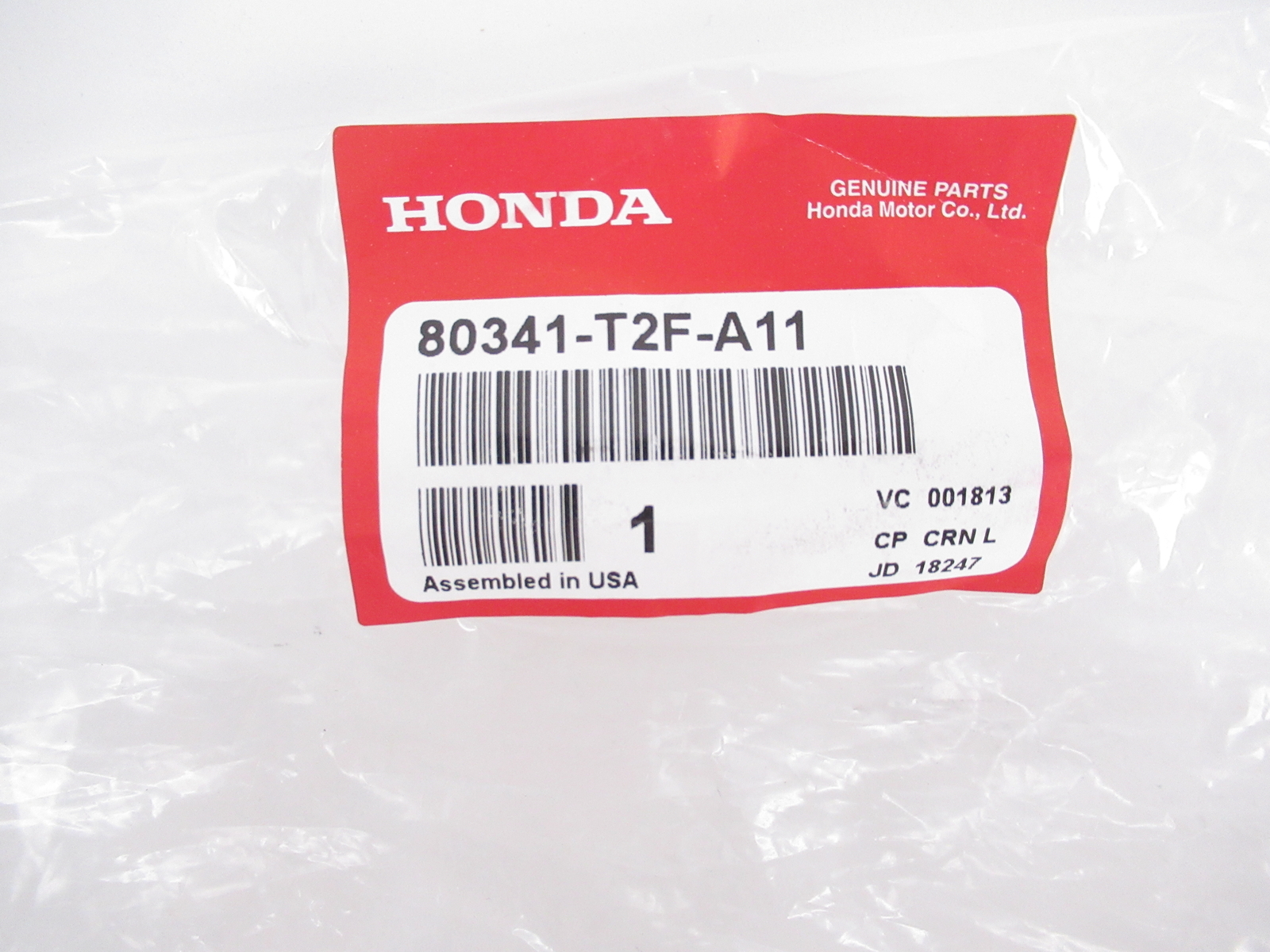Genuine OEM Honda 80341-T2F-A11 A/C Receiver Pipe 2016-2017 Accord | eBay