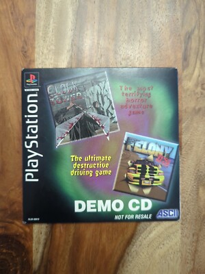 Rare ASCII Entertainment Demo CD Sony Play Station Clock Tower - Felony ...
