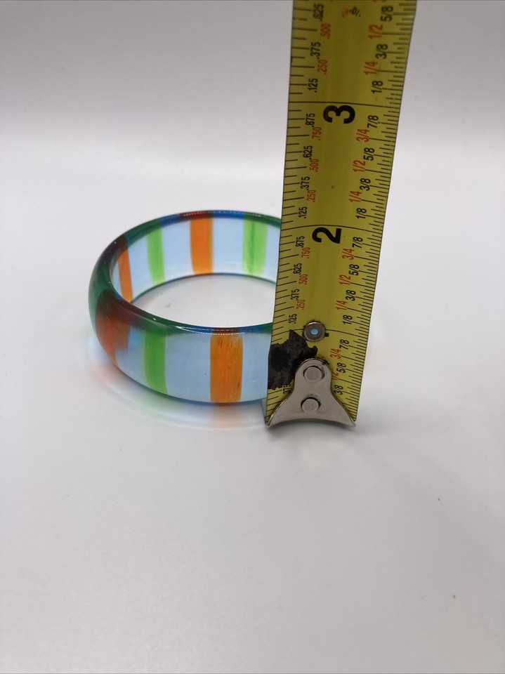 Genuine 1960s duPont Lucite Bangle Bracelet | eBay