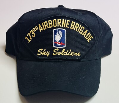 173rd Airborne Brigade Sky Soldiers Patch Hat Cap OTTO Snapback | eBay