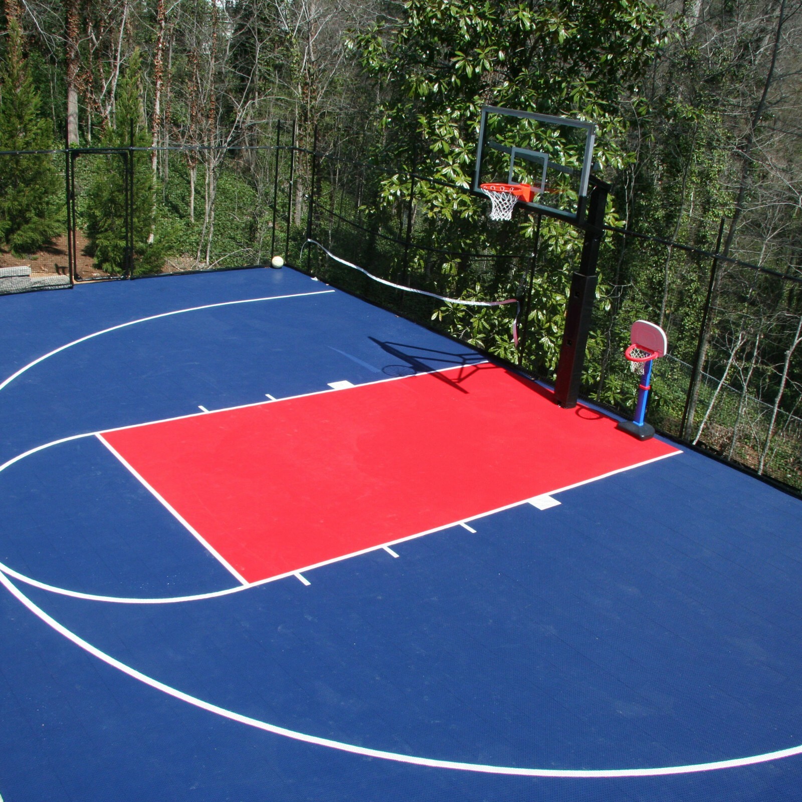 Interlocking Outdoor Basketball Court Tiles Sport Flooring China Inline 