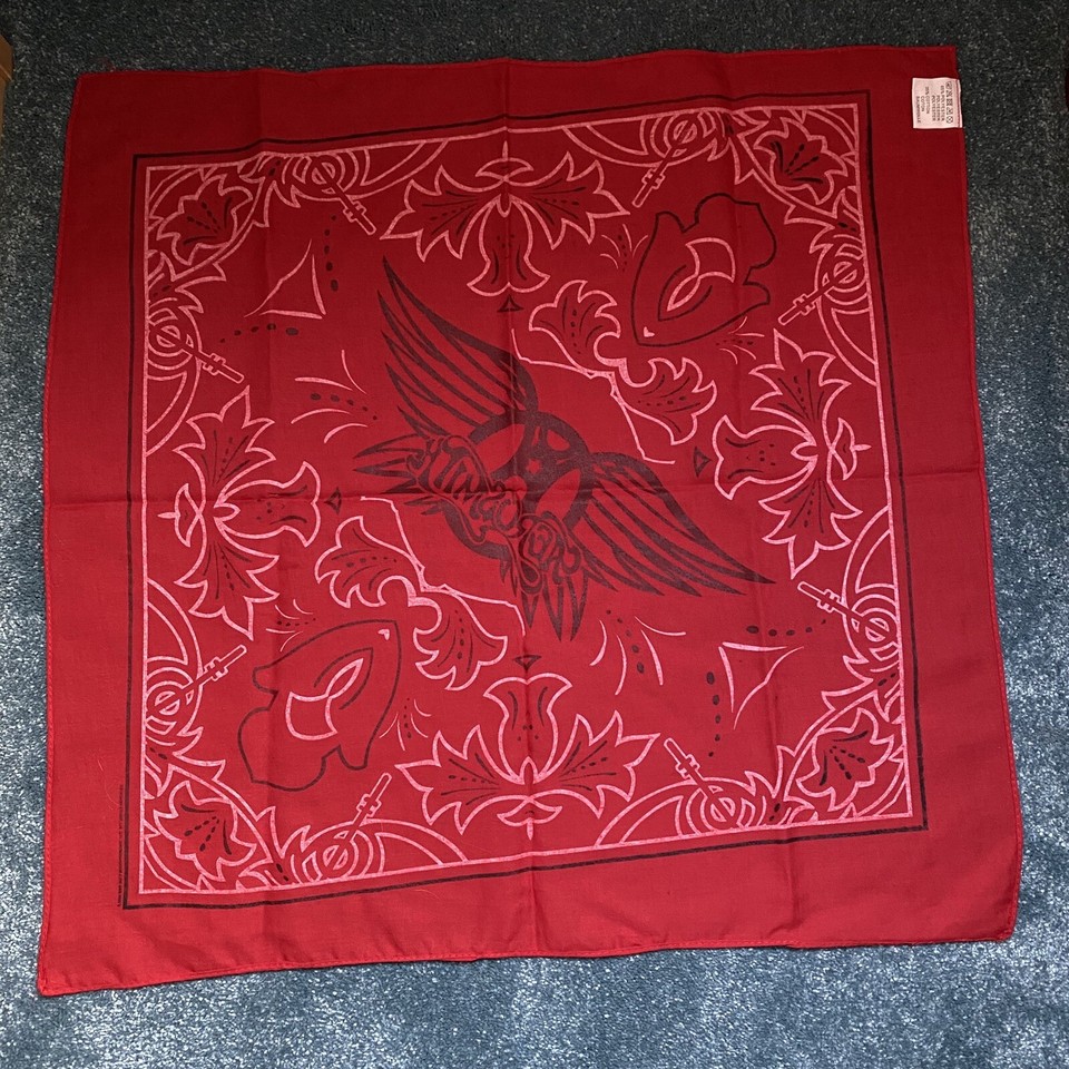 Aerosmith Tour Official Concert Merchandise Logo Scarf Bandana Steven ...