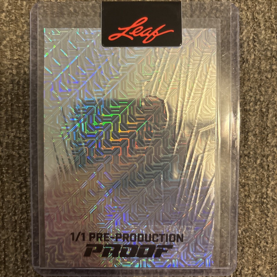 2024 Leaf Metal Football Proof 1/1 Fire Mojo - Nico Iamaleava | eBay