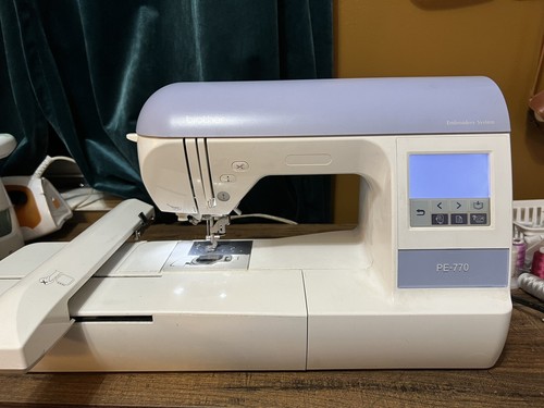 Brother PE770 5x7 inch Computerized Embroidery Machine 12502623489 | eBay