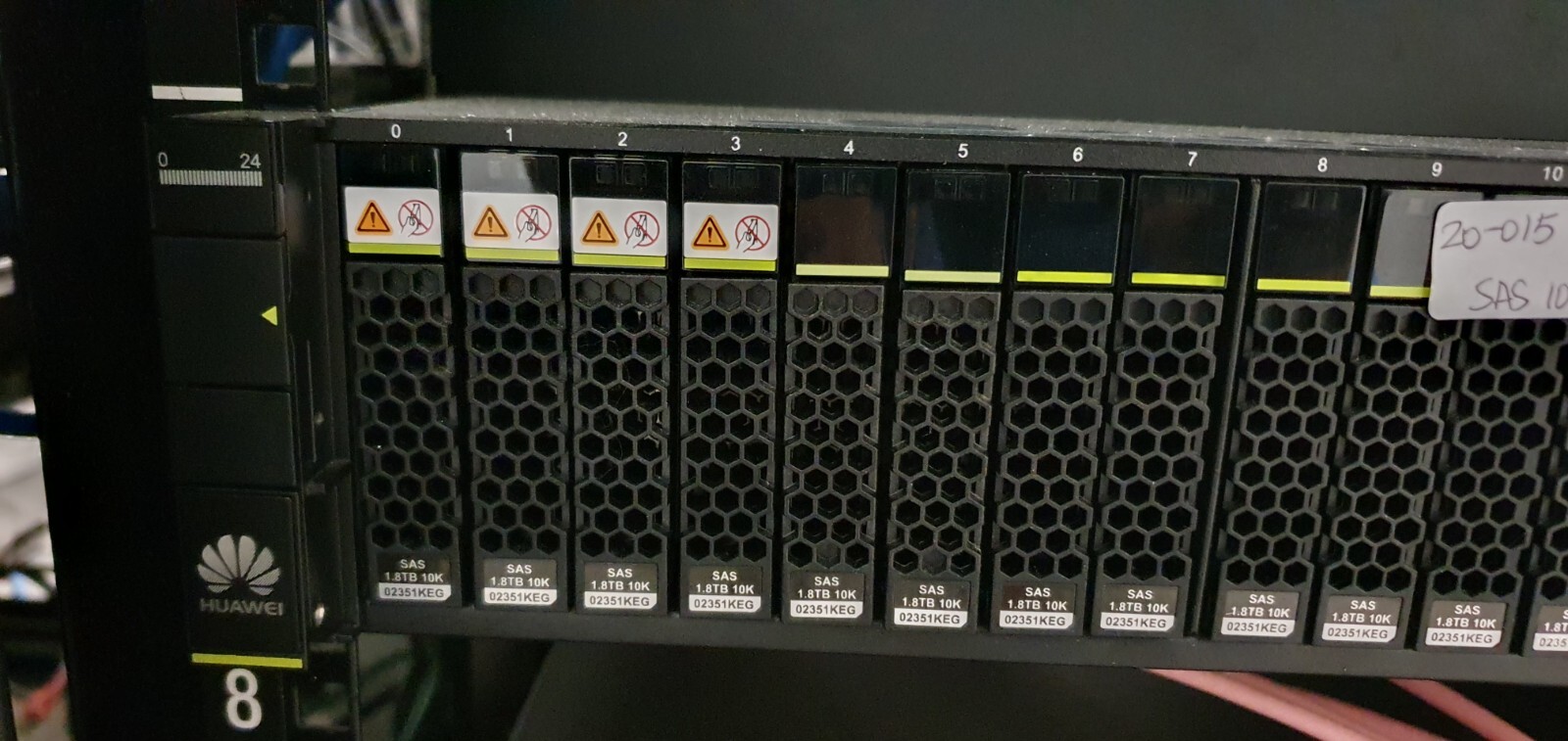 Huawei 5500V5 OceanStor 5500 V5 Storage ( 24x SAS 10K 1.8T hard drive ...