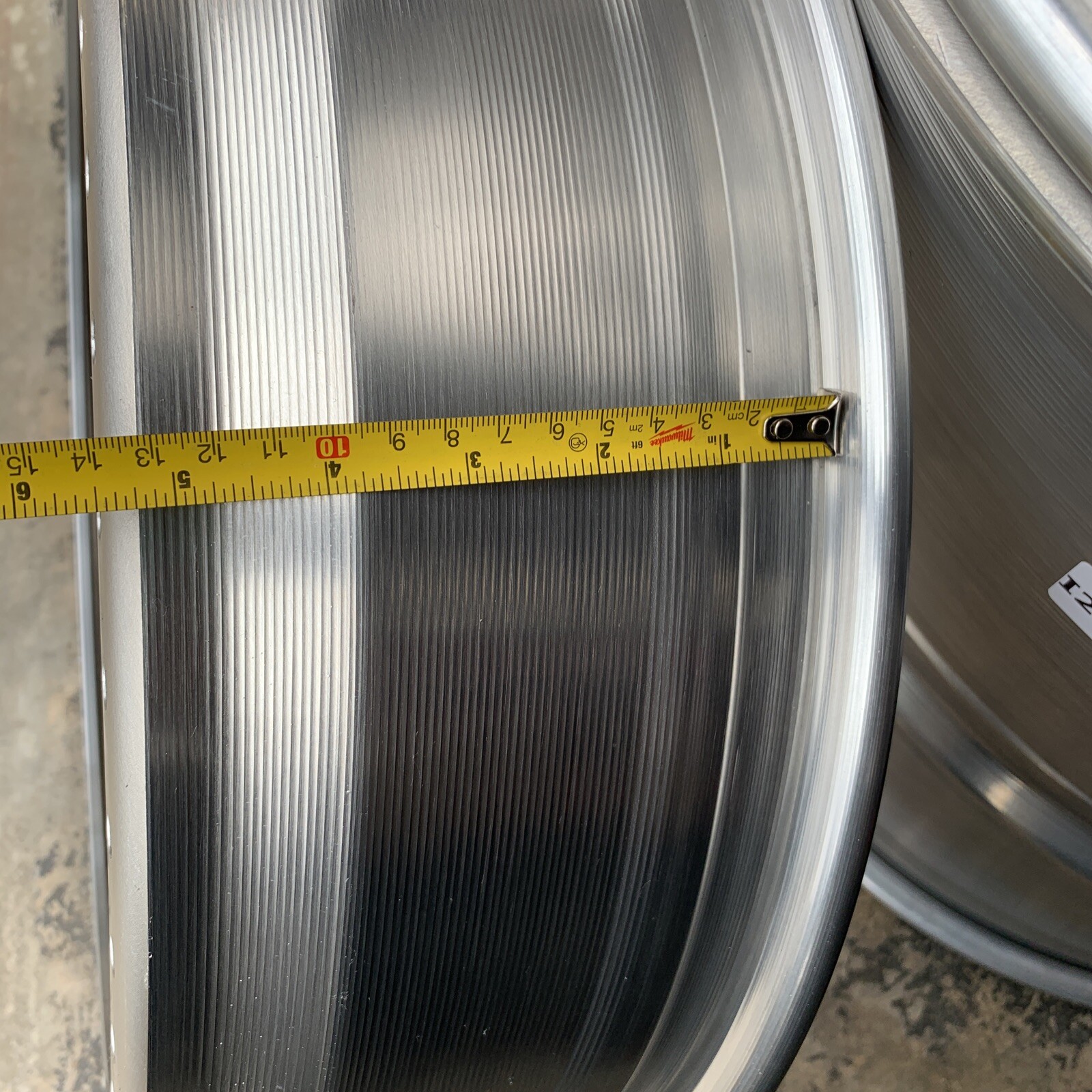 19"x 5.5”inner Step Lip Barrel fit all 3pc Wheel ESR,Asanti,vellano 40 ...